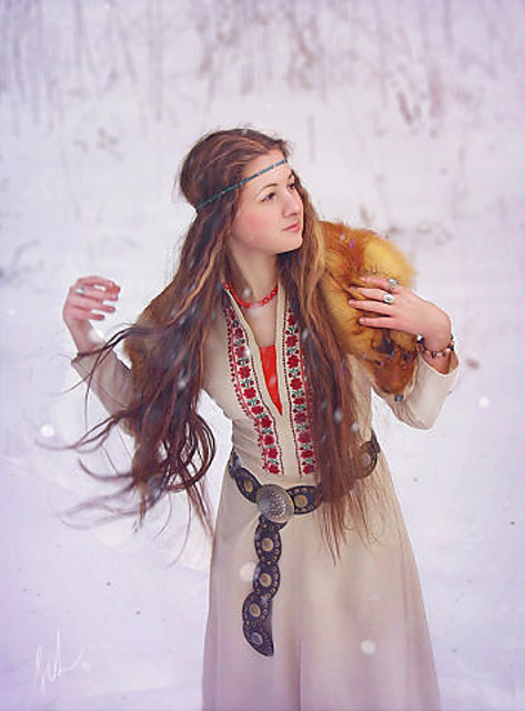 Ravelry: -Scarlet-'s Slavic Girl Dress