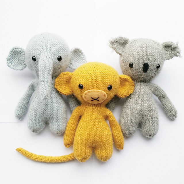 Ravelry: Knitted Friends Part 2 pattern by Suzy Wool