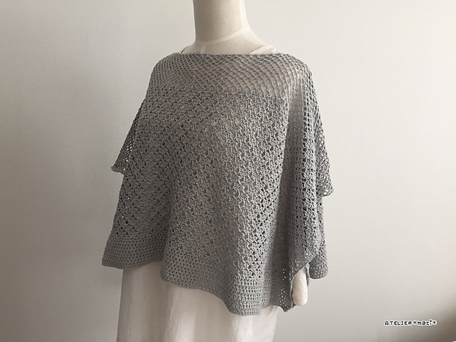 Ravelry: Spring Poncho pattern by ATELIER mati