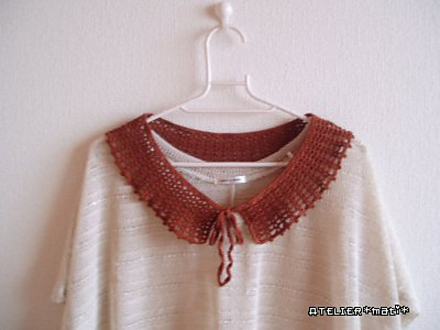 Ravelry: Picot Shell Collar pattern by Asami Togashi