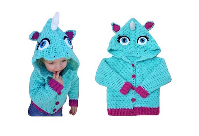 Ravelry: Unicorn Jacket / Einhornjacke pattern by Yvonne Markus