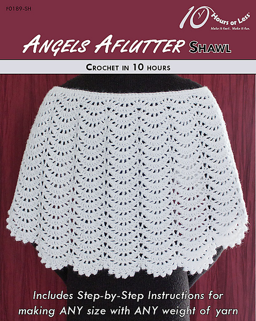 Ravelry: Angels Aflutter pattern by 10 Hours or Less