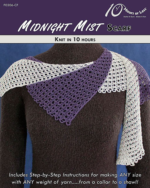 Ravelry: Midnight Mist pattern by 10 Hours or Less