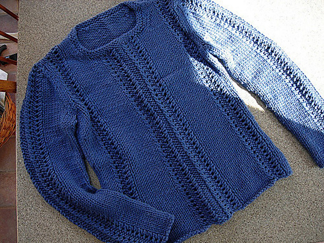 Ravelry: Aurora Bulky Round Neck Sweater KK471 pattern by Karabella Yarns