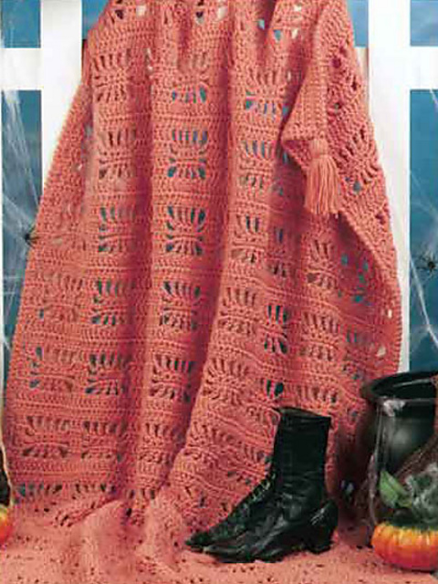 Ravelry: Spider’s Web Afghan pattern by Melissa Leapman