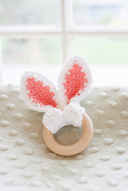 Ravelry: Bunny Ears Teether pattern by ChiWei Ranck