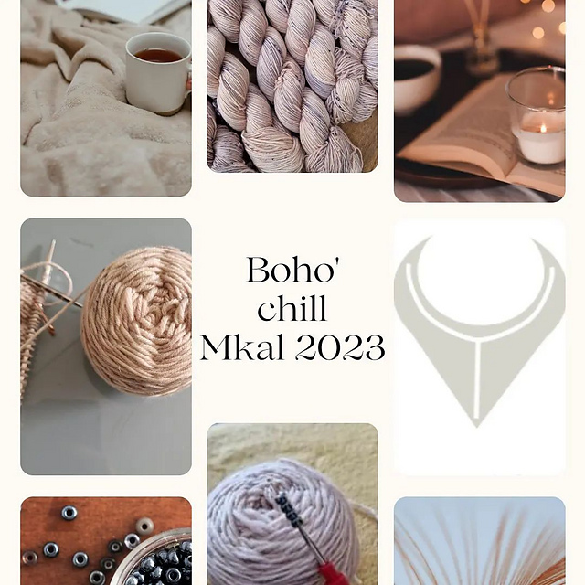Ravelry: Boho Chill MKAL 2023 pattern by 1ou2mailles 1ou2mailles