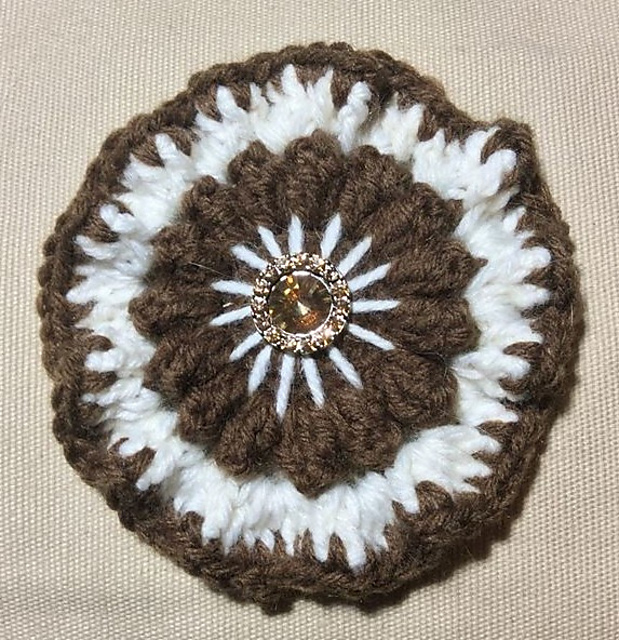 Ravelry: Freeform Motif Fancy Flower pattern by Amber Willen