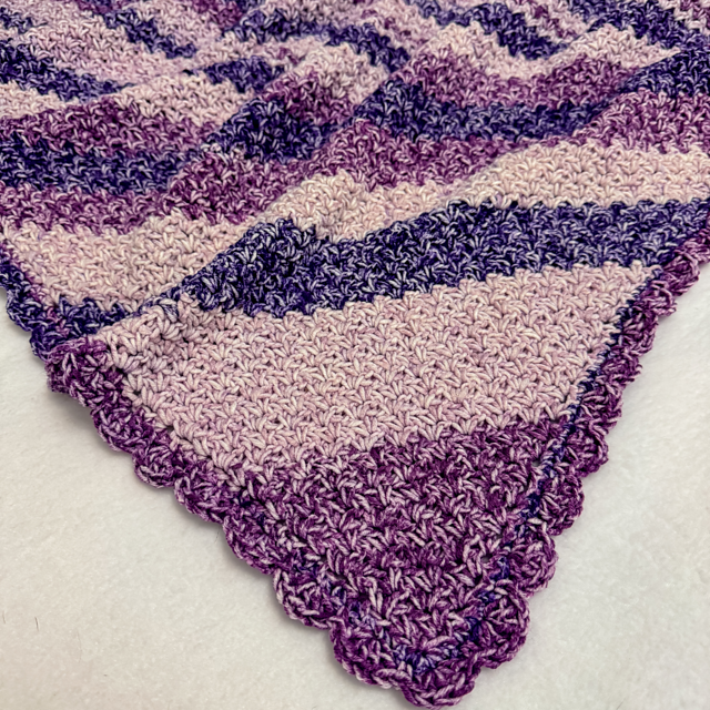 Ravelry: Easy C2C Wattle Baby Blanket pattern by Kylee Keller