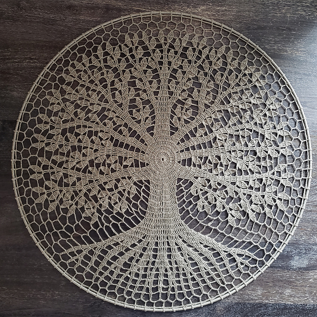 Ravelry: Tree of Life Mandala pattern by 2PiR Crochet by Lara