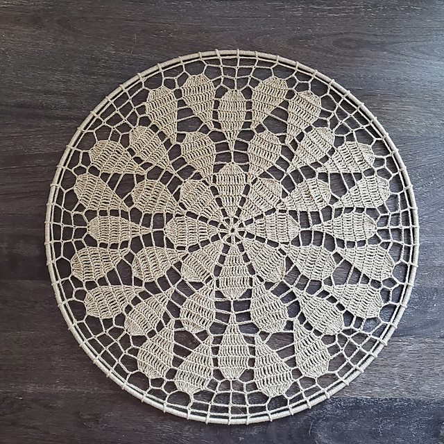 Ravelry: Wall Décor Mandala “Peony” pattern by 2PiR Crochet by Lara