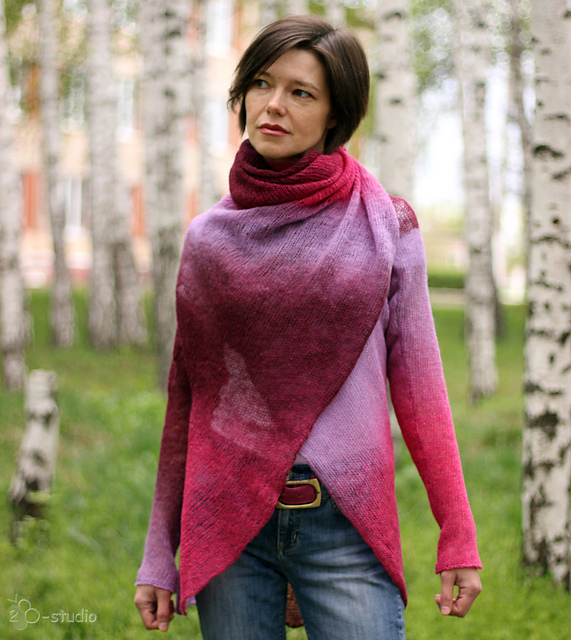 Ravelry: Convertiible Sweater pattern by ToBeStudio