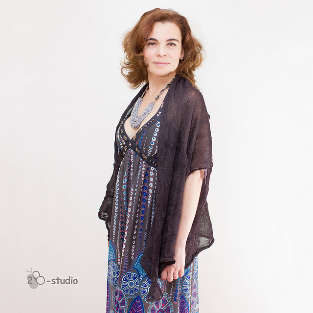 Ravelry: 3-dimensional vest pattern by ToBeStudio