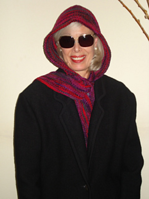 Ravelry: Baby Bison Winter Hood with Scarf pattern by Ann Turley Dreith