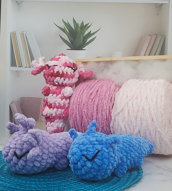 Ravelry: Crochet Axolotl pattern by Kaitlyn Franzone