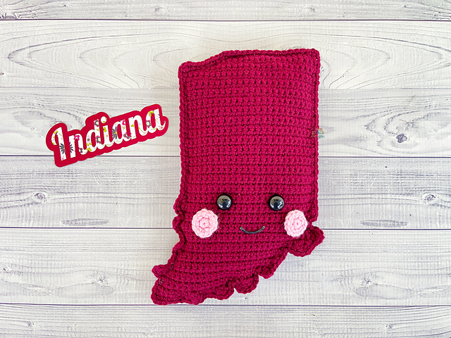Ravelry: State of Indiana Kawaii Cuddler® pattern by Donna Beavers