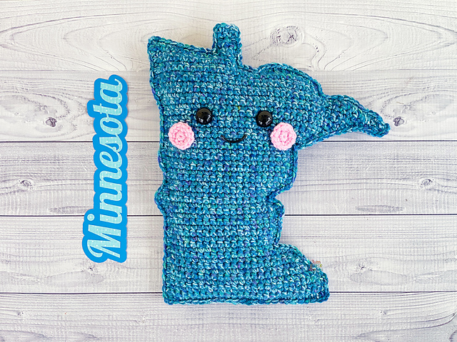 Ravelry: State of Minnesota Kawaii Cuddler® pattern by Donna Beavers