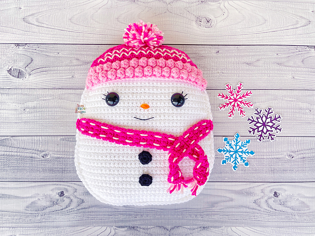Ravelry: Snowman Squish Kawaii Cuddler® pattern by Donna Beavers