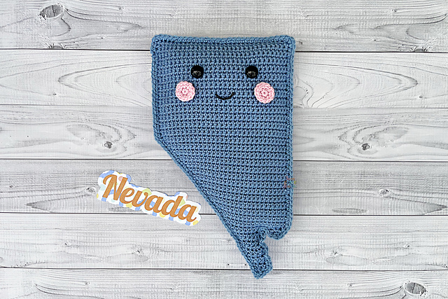 Ravelry: State of Nevada Kawaii Cuddler® pattern by Donna Beavers
