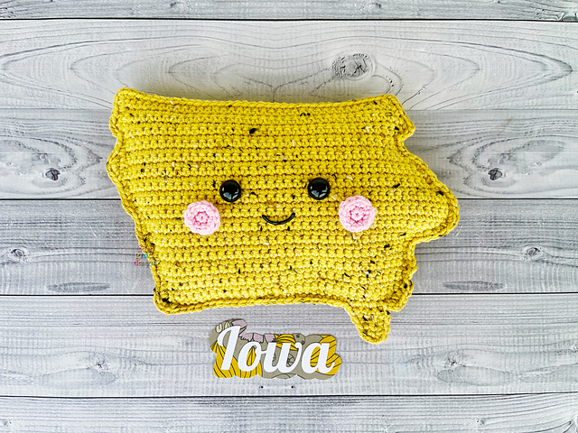 Ravelry: State of Iowa Kawaii Cuddler® pattern by Donna Beavers