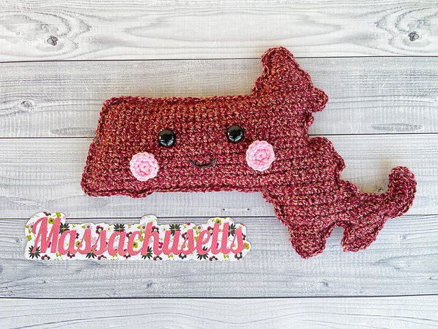 Ravelry: State of Massachusetts Kawaii Cuddler® pattern by Donna Beavers