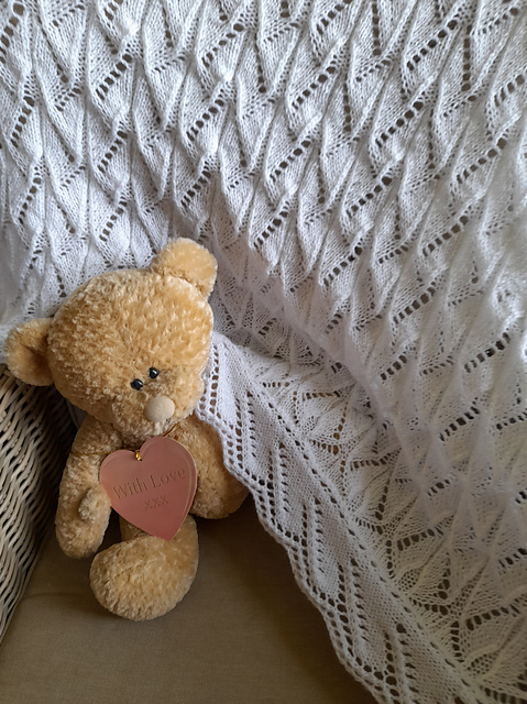 Ravelry: JKSB31 lace baby shawl pattern by Carol Harvey