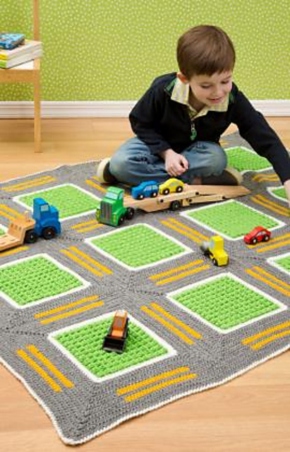 Ravelry: Roadway Throw pattern by Rebecca J. Venton