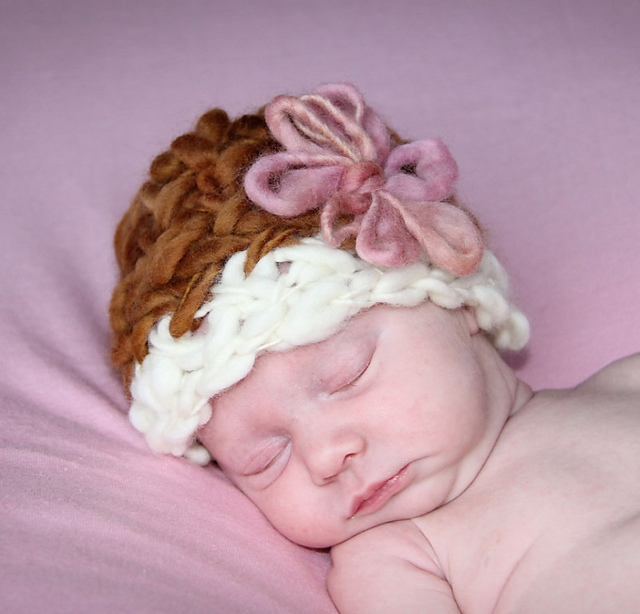 Ravelry: Basket Stitch Baby Hat pattern by Angie Hartley