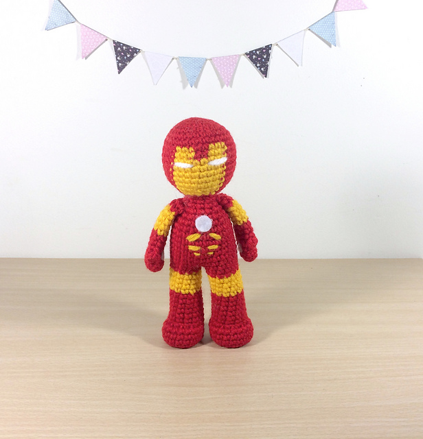 Ravelry: Iron Man Amigurumi pattern by 53stitches