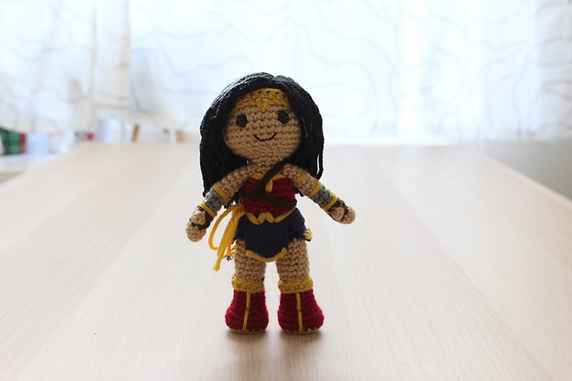 Ravelry: Wonder Woman Amigurumi Crochet Doll pattern by 53stitches