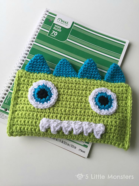 Ravelry: Monster Pencil Bag pattern by Erica Dietz