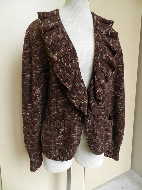 Ravelry: Sock Yarn Knitted Jacket pattern by Scruffy Dog Knits