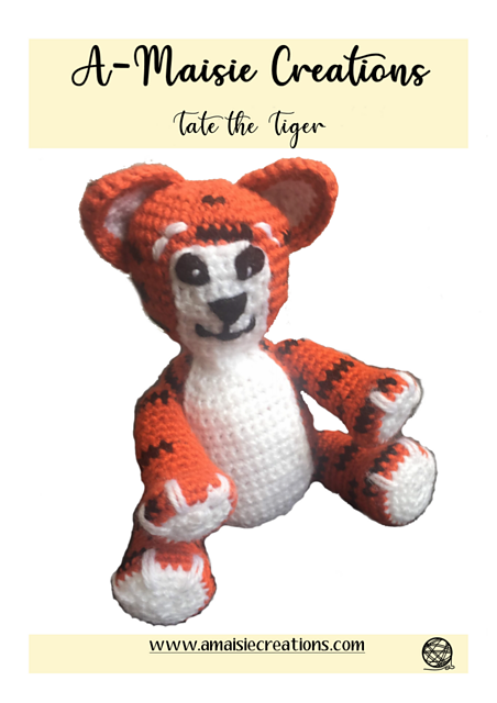 Ravelry: Tate the Tiger pattern by A-Maisie Creations