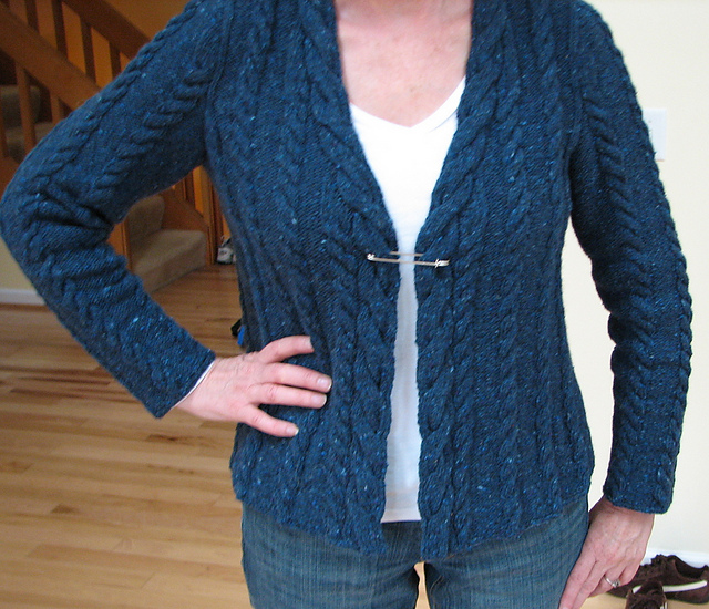 Ravelry: Flared Cardigan pattern by Sarah Hatton