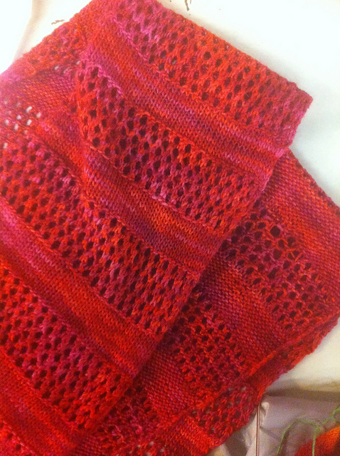 Ravelry: Silky Merino Scarf pattern by Malabrigo
