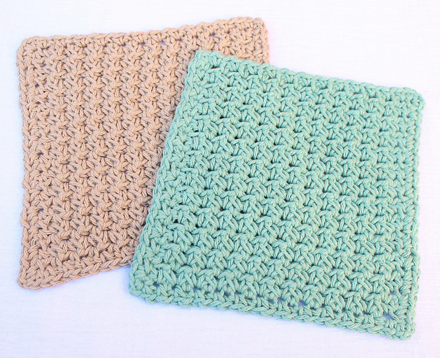 Ravelry: Single Crochet Cluster Washcloth pattern by American Crochet ...