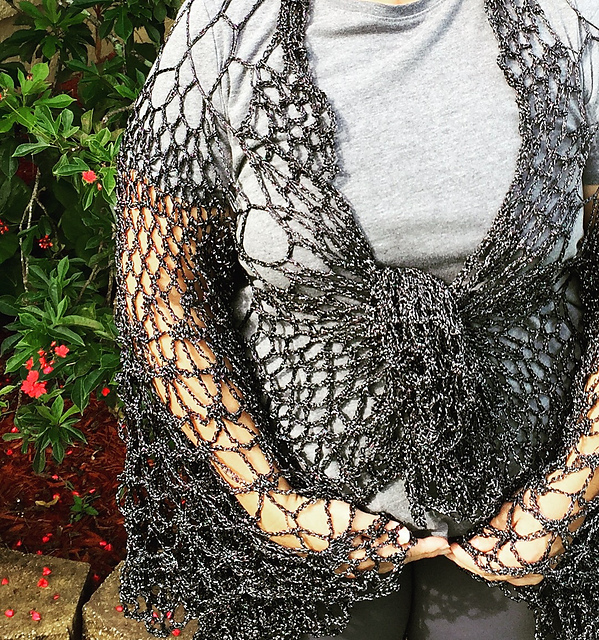 Ravelry: ACountryYarn's Boho Spiderweb Jacket