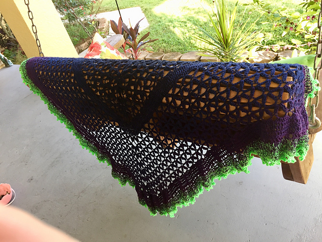 Ravelry: ACountryYarn's Halloween Shawl