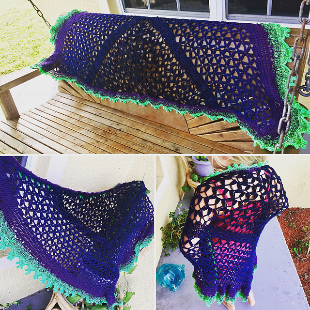 Ravelry: ACountryYarn's Halloween Shawl