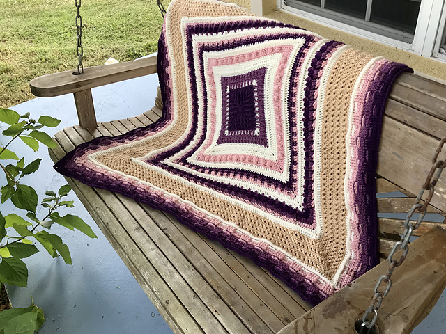 Ravelry: ACountryYarn's Study of Texture Afghan