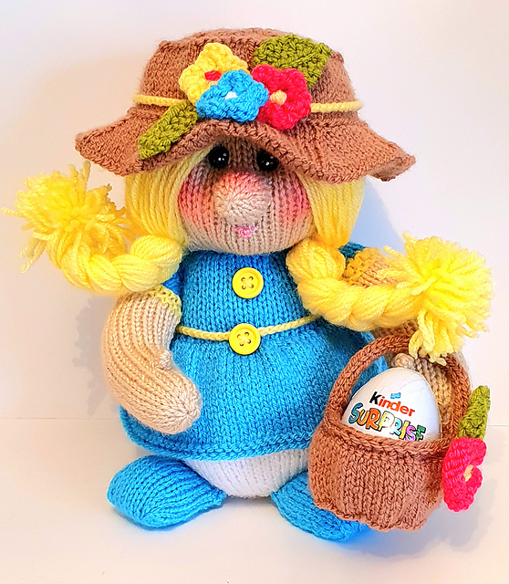 Ravelry: Kinder Easter Egg Gonk Gnome pattern by Mandi Wilson