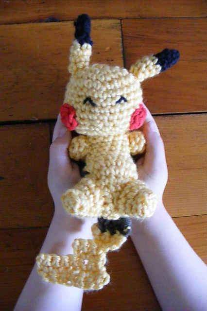 Ravelry: Chibi Pikachu pattern by A Indulgence