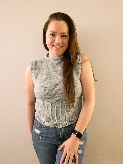 Ravelry: Skyward Vest pattern by Amanda Albers