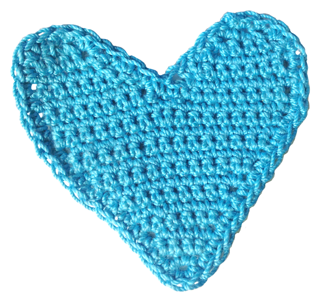 Ravelry: Crocheted Heart Motif pattern by Andrea Long