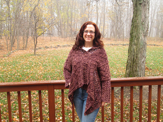 Ravelry: Chautauqua Cardi Wrap pattern by Shannon Mullett-Bowlsby