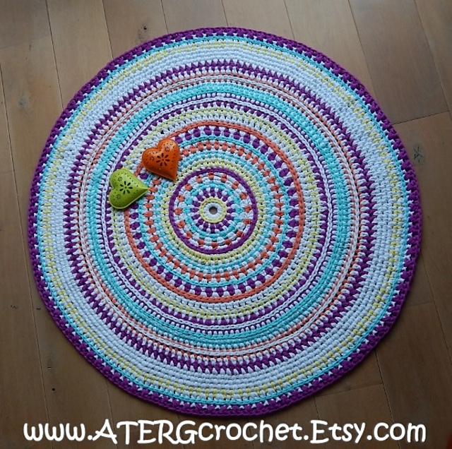 Ravelry: Rug pattern by ATERGcrochet / Greta Tulner