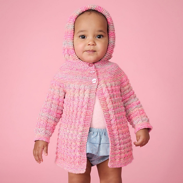 Ravelry: Hooded Coat pattern by Panda Yarns