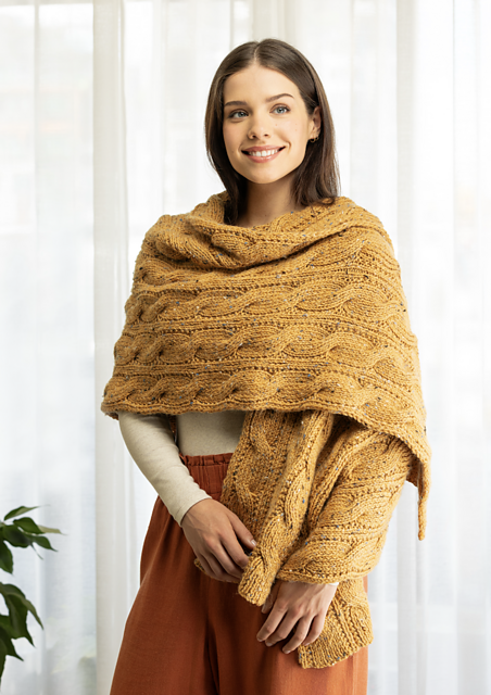 Ravelry: Charming Wrap pattern by Cleckheaton