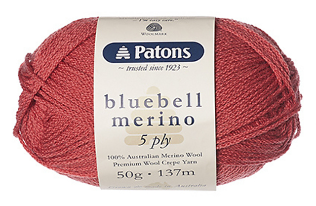 Ravelry: Patons Australia Bluebell Merino 5 ply