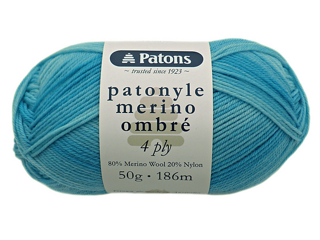 Ravelry: Patons Australia Patonyle Merino Ombre 4 ply